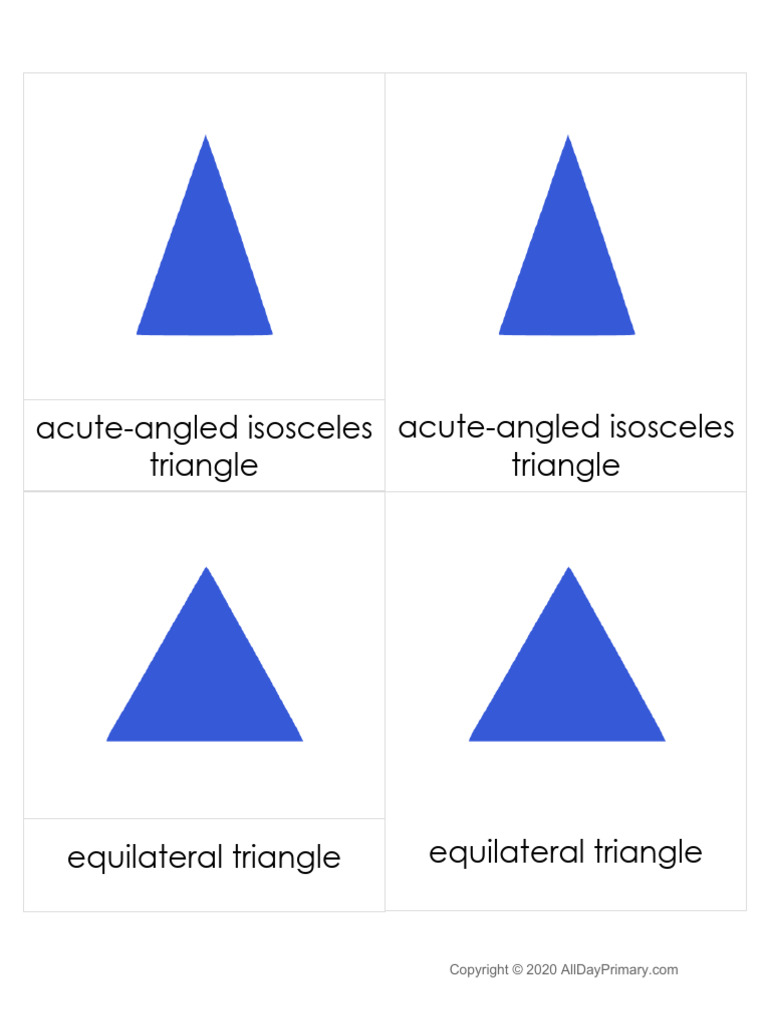 Types of Triangles Explained | PDF | Home & Garden