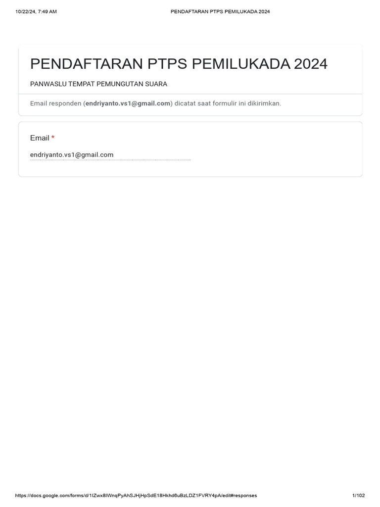 Data Ptps KP Baru | PDF