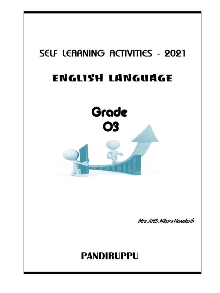 English Grade 3 Self Learning Pack | PDF