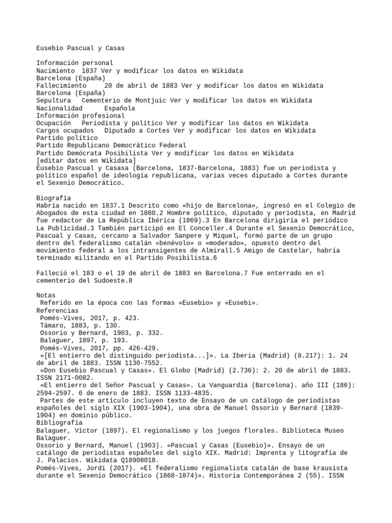 Eusebio El Perron | PDF | Contenido libre