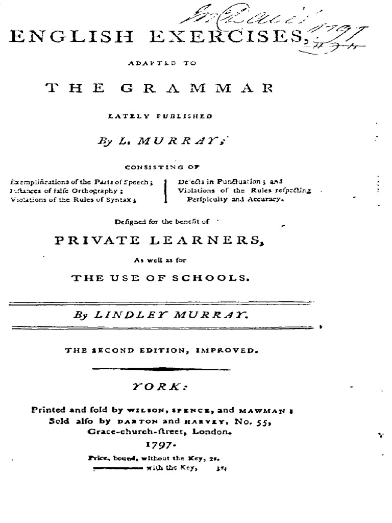 English Exercises | PDF