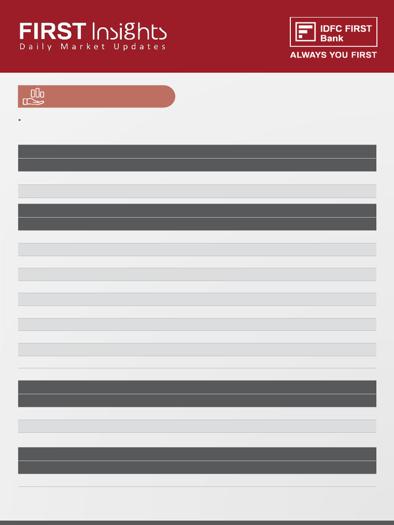 IDFC FIRST Daily Insights 06112024 | PDF | Insolvency | Banks