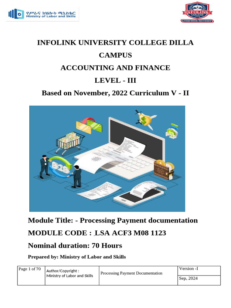 MO-08-Process Payment Documention | PDF | Debits And Credits | Expense
