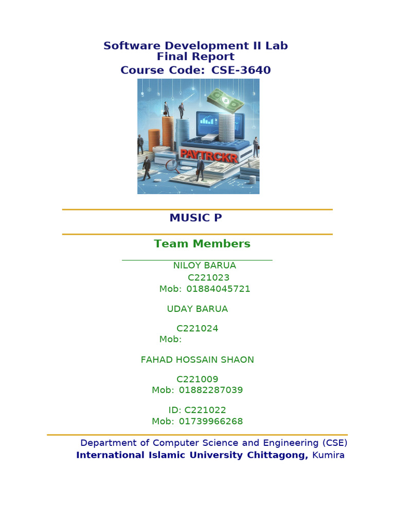 Software Report Template | PDF | Payroll | Scrum (Software Development)