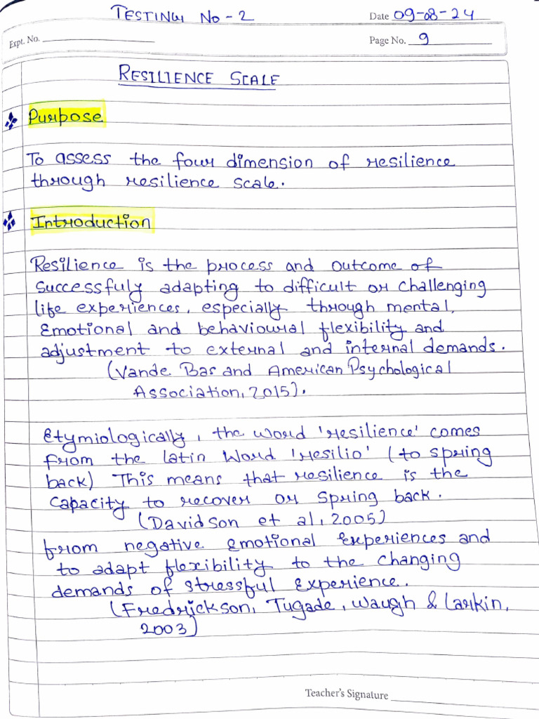 Teacher's Experiment Documentation | PDF