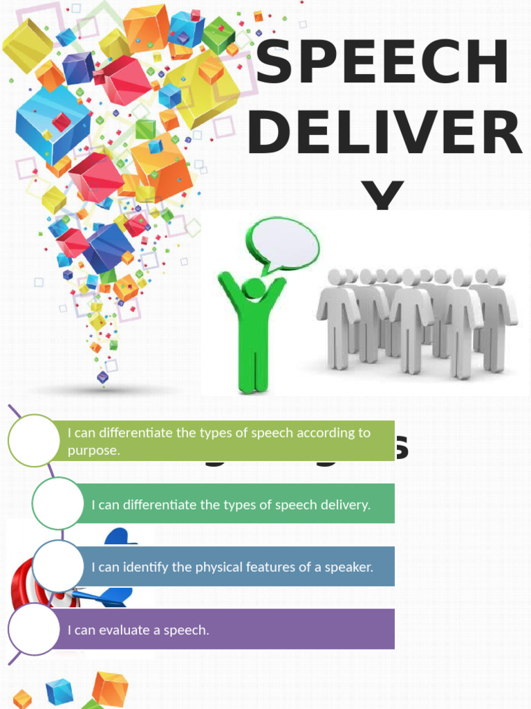 Types of Speech and Delivery Guide | PDF | Career & Growth | Language ...