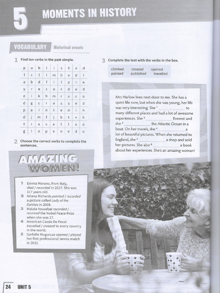 A2 Workbook Unit 5 | PDF