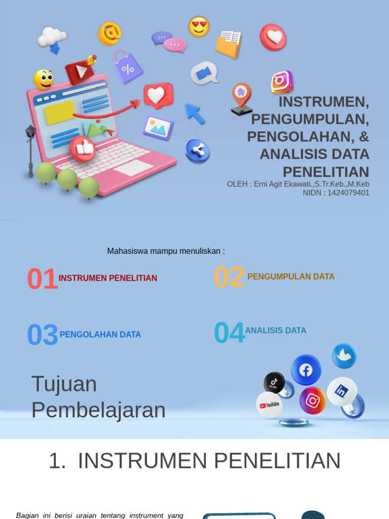 Instrumen, Pengumpulan, Pengolahan, Dan Analisis Data Penelitian | PDF