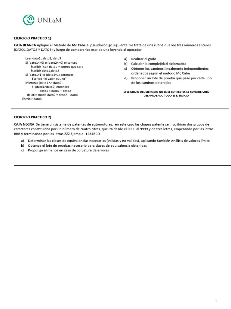 Practica Tipo Parcial - 1 | PDF | Métodos y materiales de enseñanza