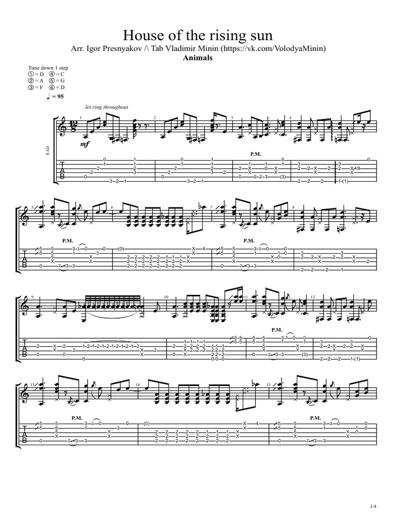 Presnyakov Igor-The House of The Rising Sun | PDF