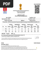 B.tech Marksheet | PDF