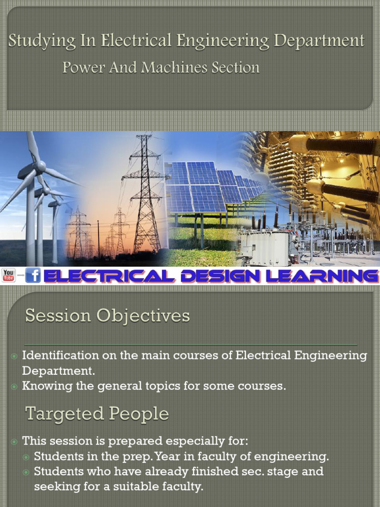 Electrical Engineering Course Overview | PDF | Engineering | Electronics
