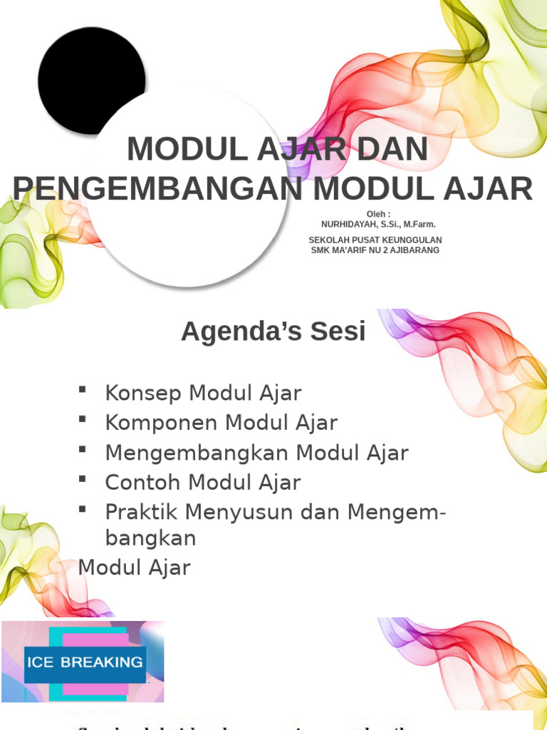 Panduan Pengembangan Modul Ajar SMK | PDF
