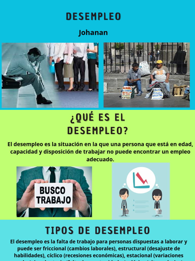 Desempleo | PDF | Ciencias sociales