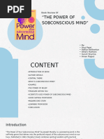 The Power of The Subconscious Mind | PDF