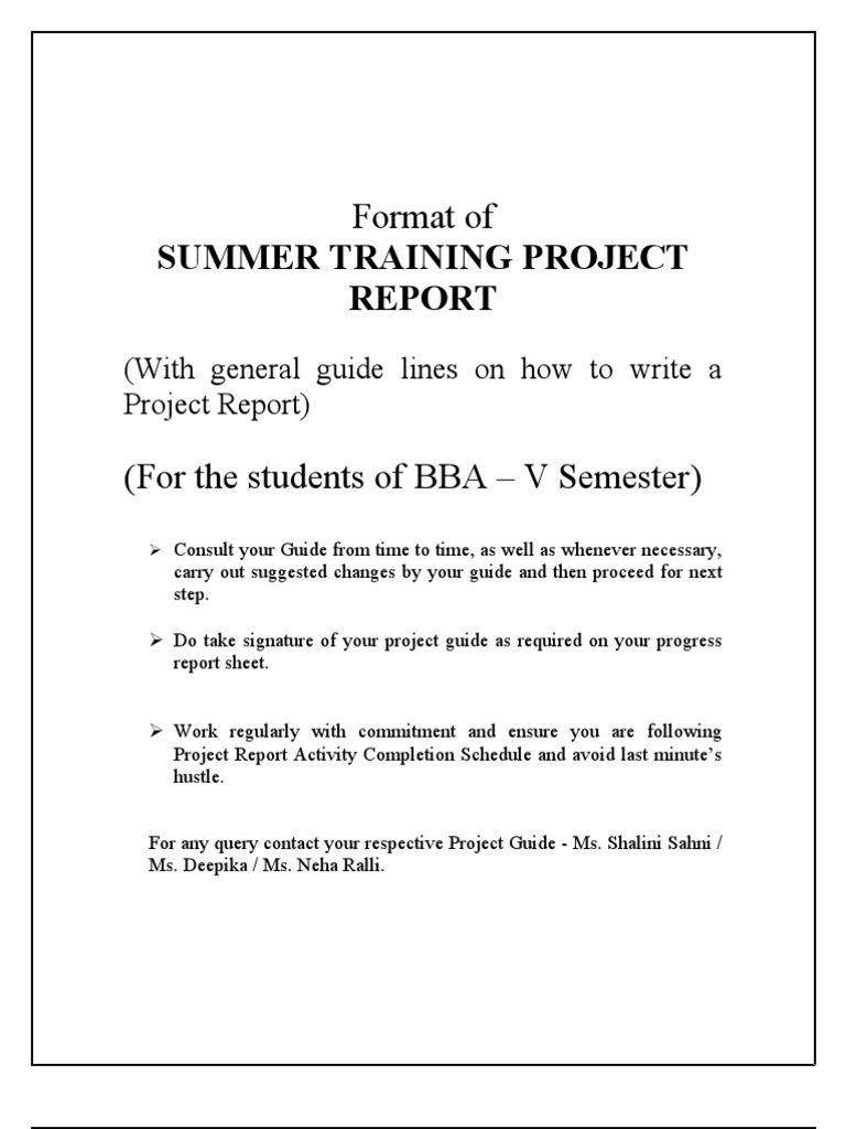 Summer Training Report | PDF | Corporate Social Responsibility ...