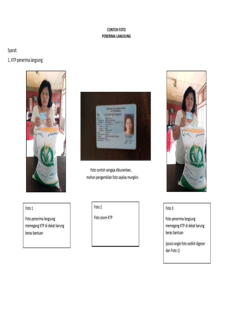 Contoh Standar Foto | PDF