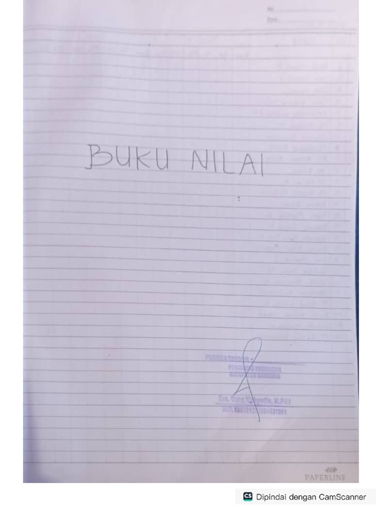 Buku Nilai PH, PTS, PAS | PDF