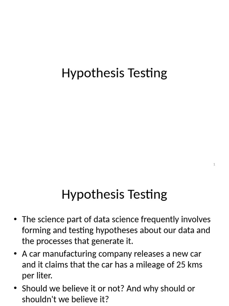 Hypothesis Power Analysis | PDF | P Value | Statistical Significance