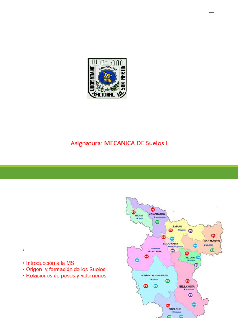 S1-PPT Propiedades y Elaciones | PDF | Suelo | Naturaleza