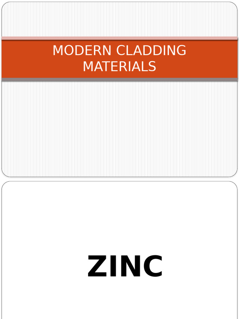 Modern Cladding Material | PDF | Lamination | Copper