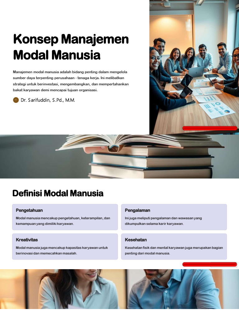 01 - Konsep Manajemen Modal Manusia | PDF