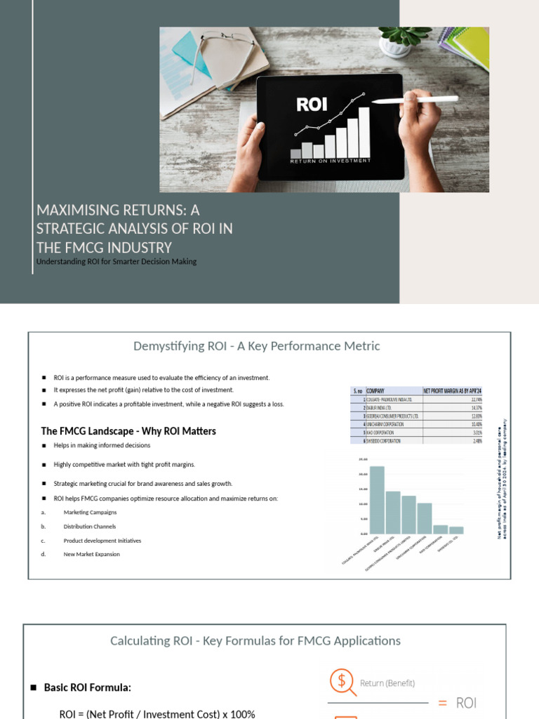 Maximising Returns A Strategic Analysis of ROI in FMCG Industry | PDF ... Maximising Returns A Strategic Analysis of ROI in FMCG Industry | PDF ...