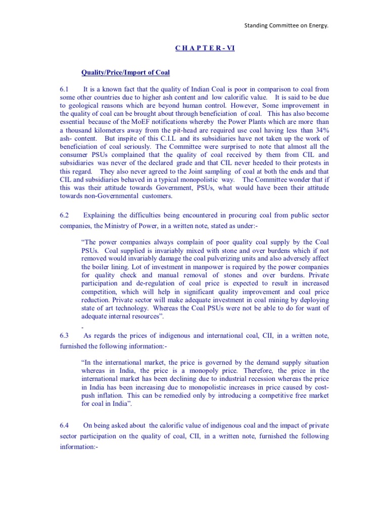Coal GCV and UHV Grade Chart Guide | PDF | Coal | Mining