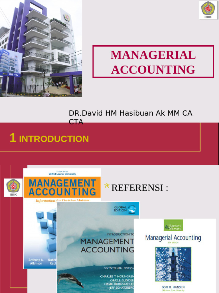 Managerial Accounting Basics | PDF | Accountant | Management Accounting