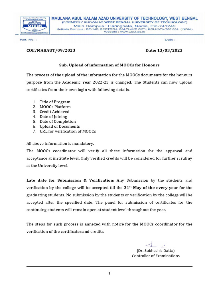 Notice MOOCs Verfication Ver2 | PDF