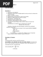 Mathematical Literacy Formula Sheet | PDF | Interest | Value Added Tax