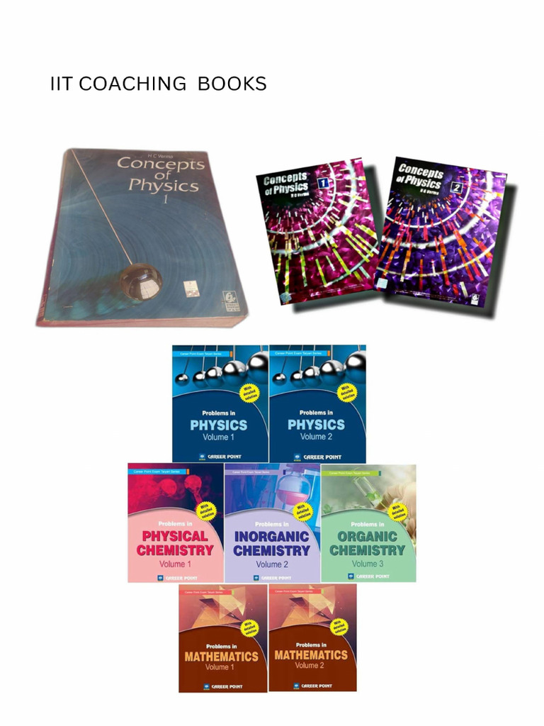 Iit Coaching Books | PDF