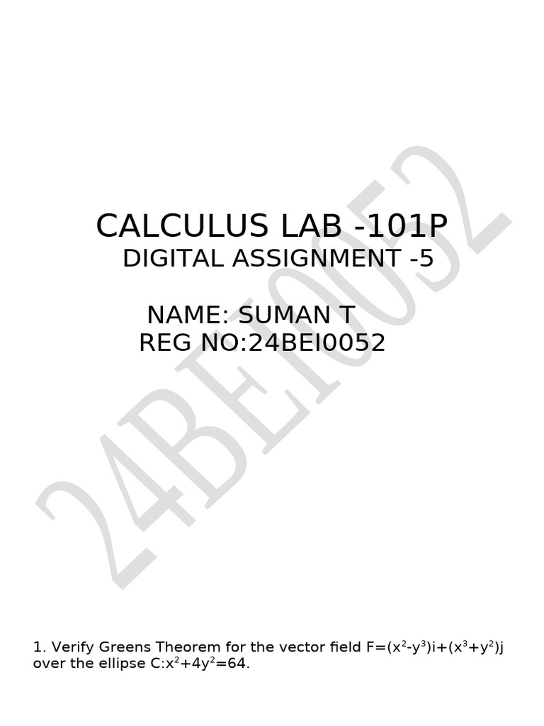 calculus 5 (1) | PDF | Geometry | Mathematical Objects