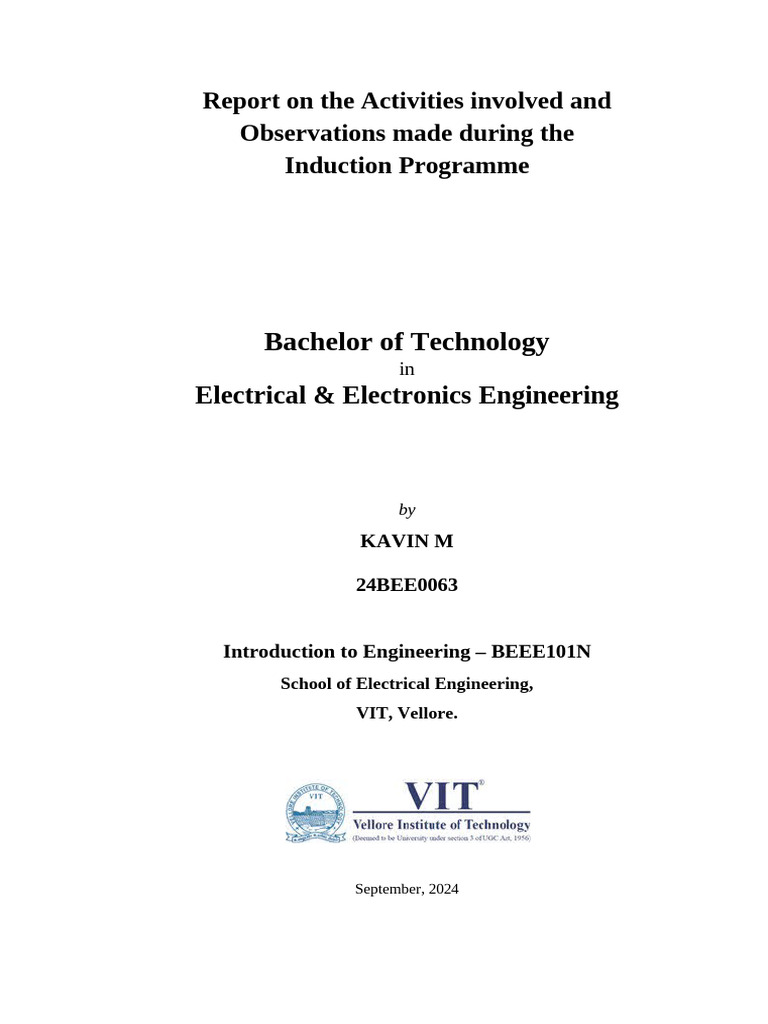Introduction To Engineering Format (1) KAVIN 23 | PDF | Function (Mathematics) | Variable ...
