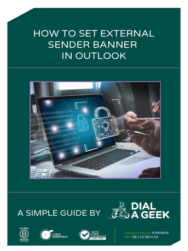How To Setup External Sender Banner | PDF