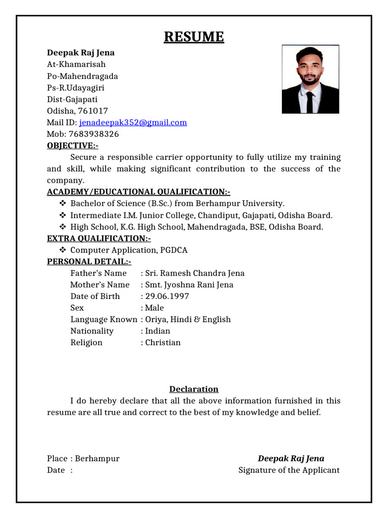 Deepak Raj Jena | PDF