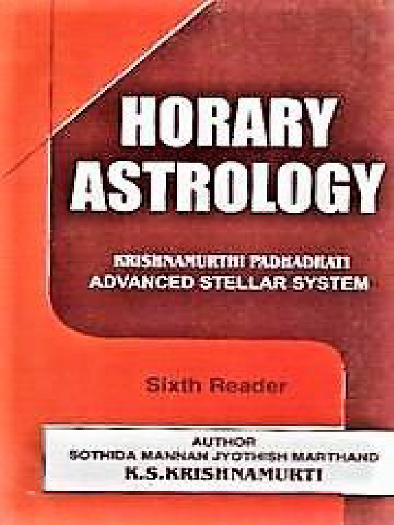 KP Reader 6 Horary Astrology | PDF