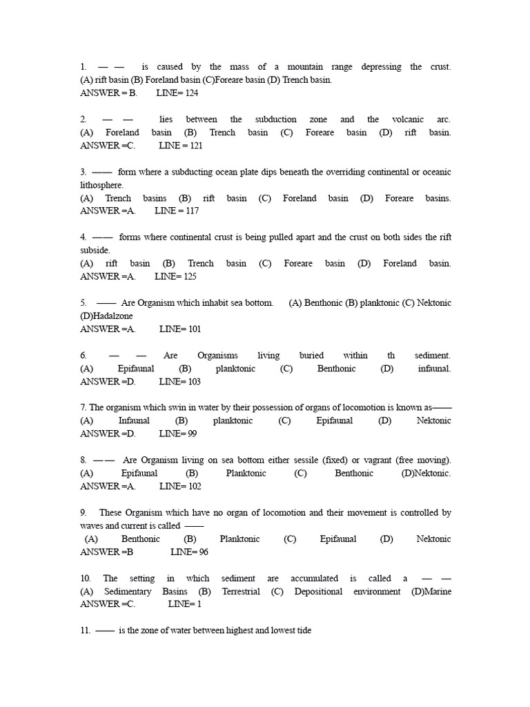 Depositional Environmentals and Sedimentary Basins | PDF | Sedimentary ...