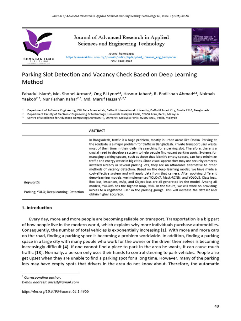 ARASET_V62_N1_PP49_66 (1) | PDF | Sensitivity And Specificity | Accuracy And Precision