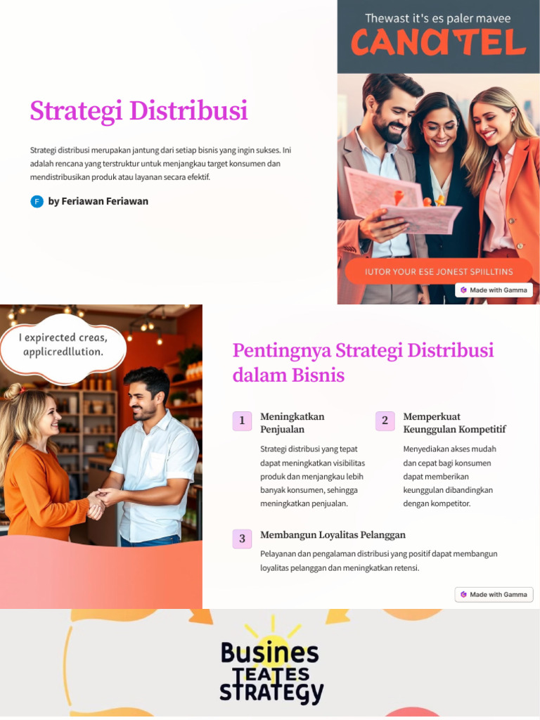Strategi Distribusi | PDF
