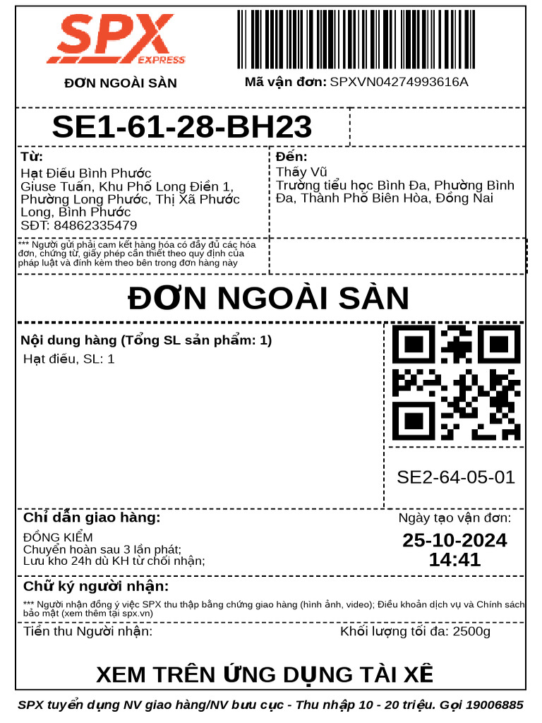 SE1-61-28-BH23: Xem Trên NGD Ngtàix | PDF
