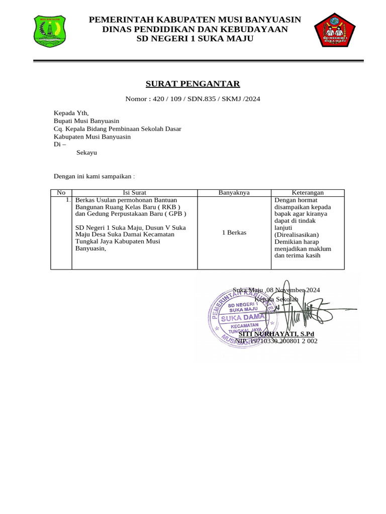PROPOSAL RKB Dan GPB BARU Kades-1 | PDF