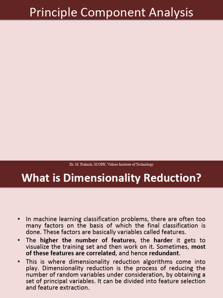 Module 6 PCA Final - Compressed | PDF | Principal Component Analysis | Eigenvalues And Eigenvectors