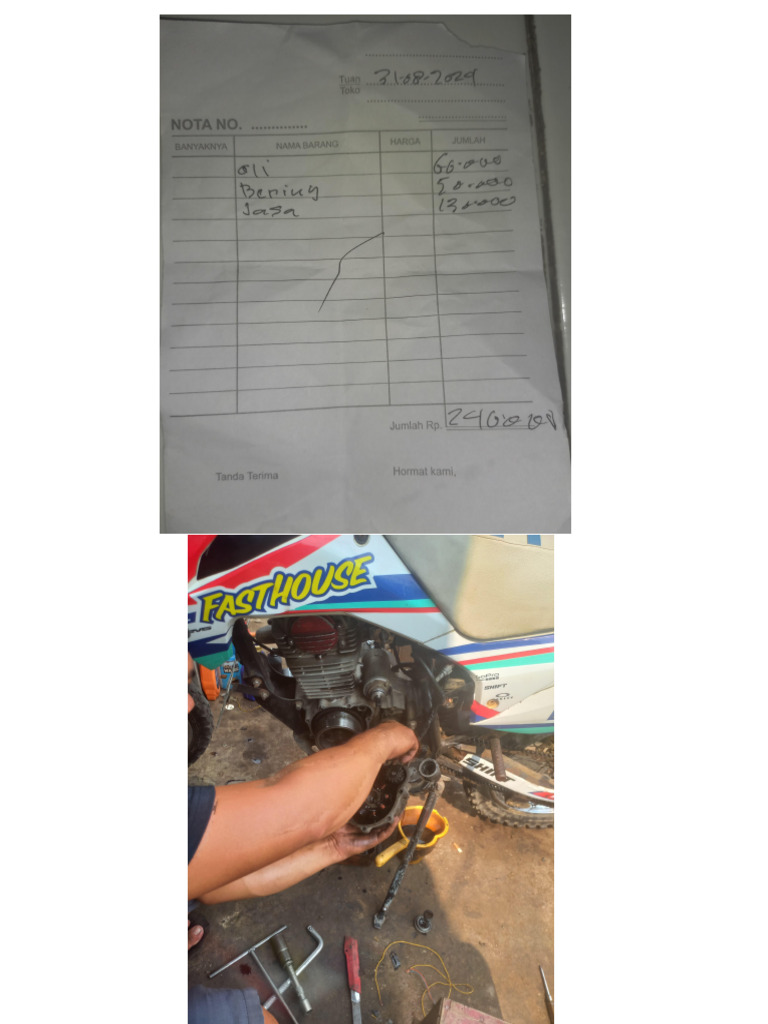 Servis Motor Operasional | PDF