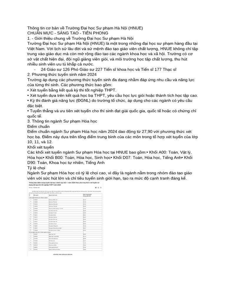 HNUE - Docx Trư NG SP Hà N I | PDF