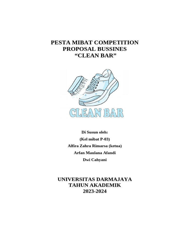 Probis P03 Clean Bar | PDF