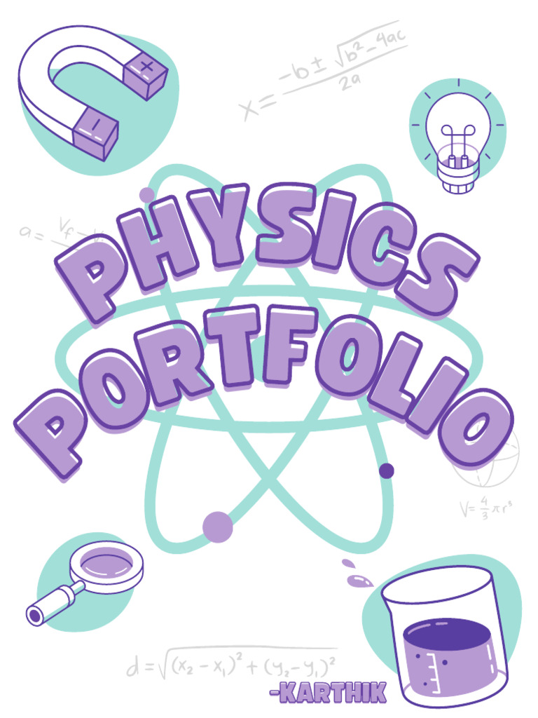 Physics Notebook Cover PDF | PDF