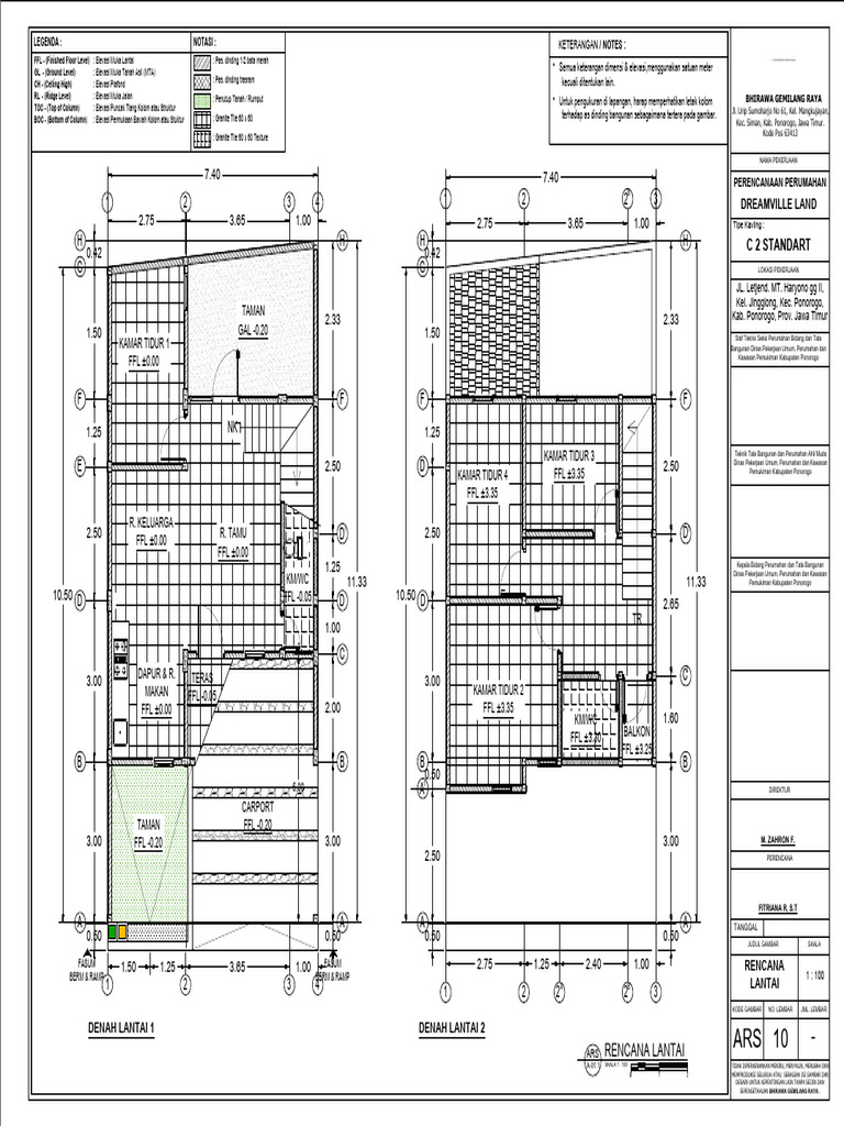 C6 Standart-10 Renc Lantai | PDF
