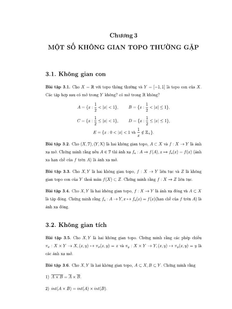 Bai Tap Chuong 3 | PDF