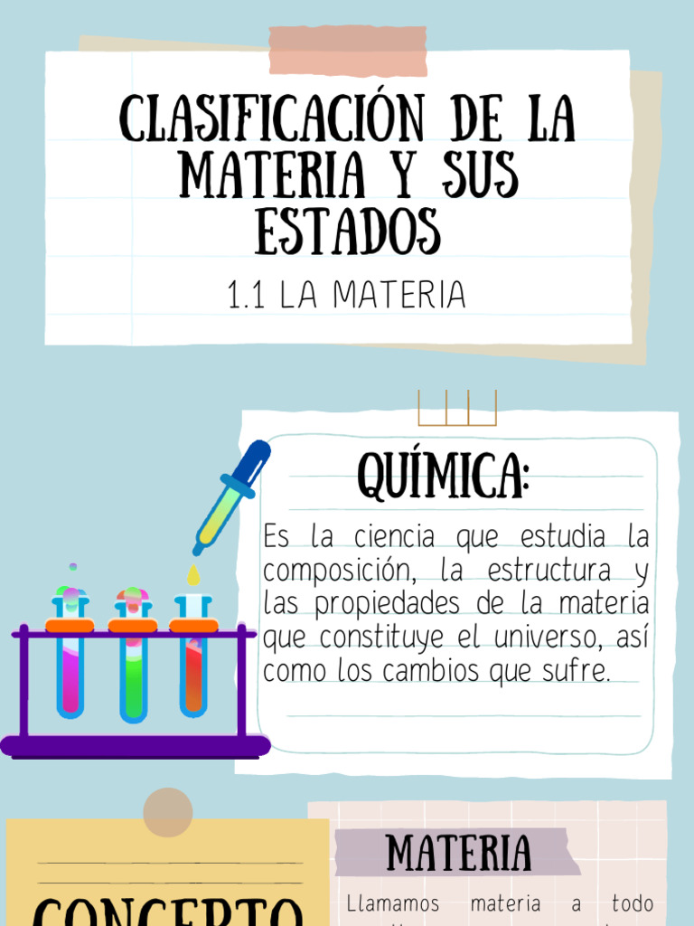 Propiedades y Clasificación de la Materia | PDF | Importar | Sustancias ...